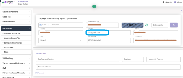 How to Download Computerized Payment Receipt (CPR) from FBR - TaxationPk