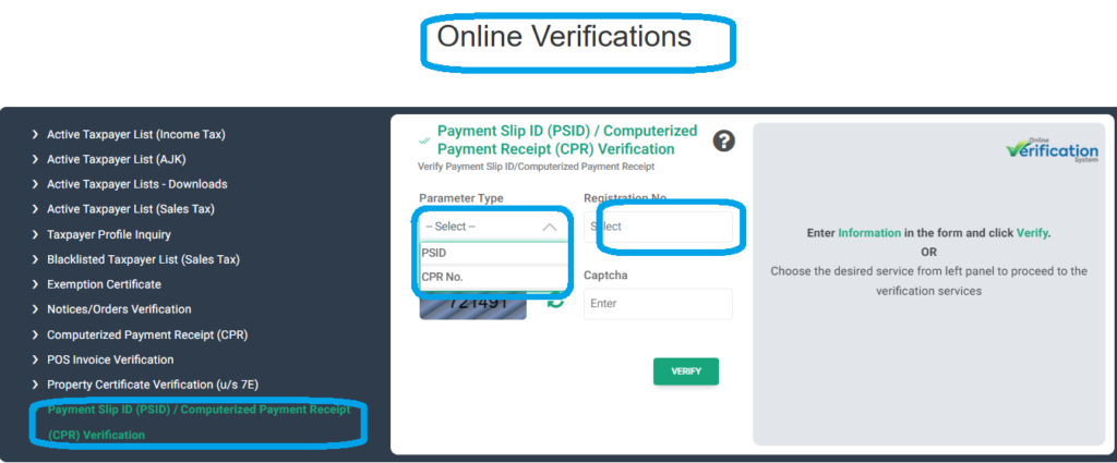 How to Download Computerized Payment Receipt (CPR) from FBR - TaxationPk